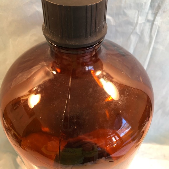 UpJohn | Other | 409 Vintage Mid Century Vintage Amber Brown Glass Jug ...
